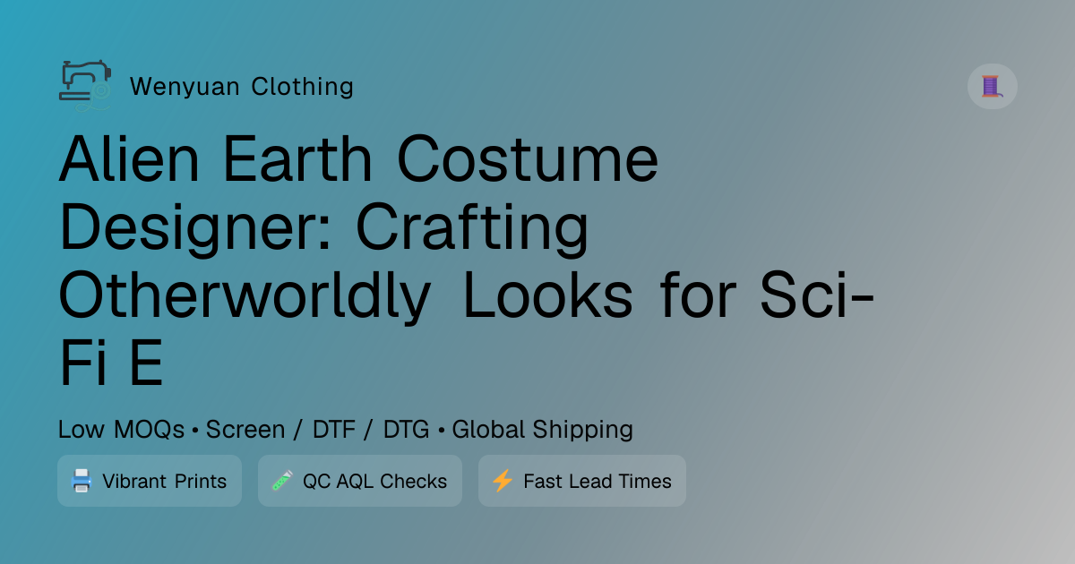Alien Earth Costume Designer: Crafting Otherworldly Looks for Sci-Fi Events