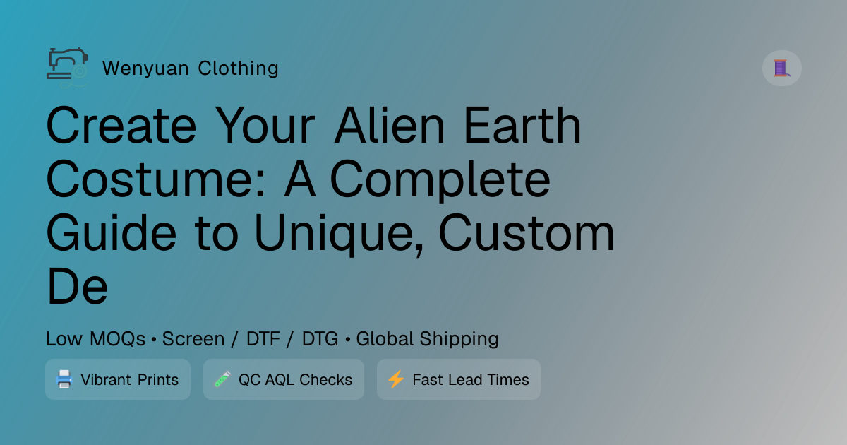 Create Your Alien Earth Costume: A Complete Guide to Unique, Custom Designs