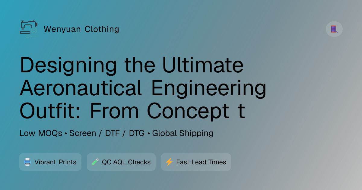 Designing the Ultimate Aeronautical Engineering Outfit: From Concept to ...