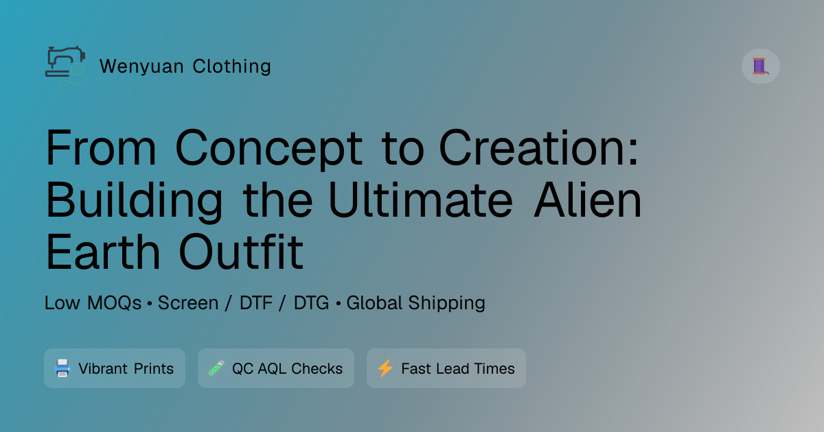 From Concept to Creation: Building the Ultimate Alien Earth Outfit