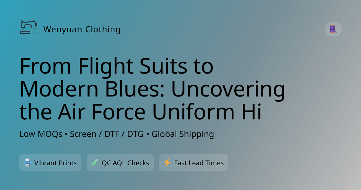 From Flight Suits to Modern Blues: Uncovering the Air Force Uniform History