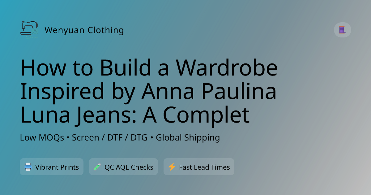 How to Build a Wardrobe Inspired by Anna Paulina Luna Jeans: A Complete ...