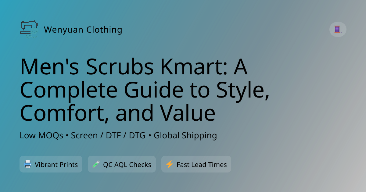 Men's Scrubs Kmart: A Complete Guide to Style, Comfort, and Value