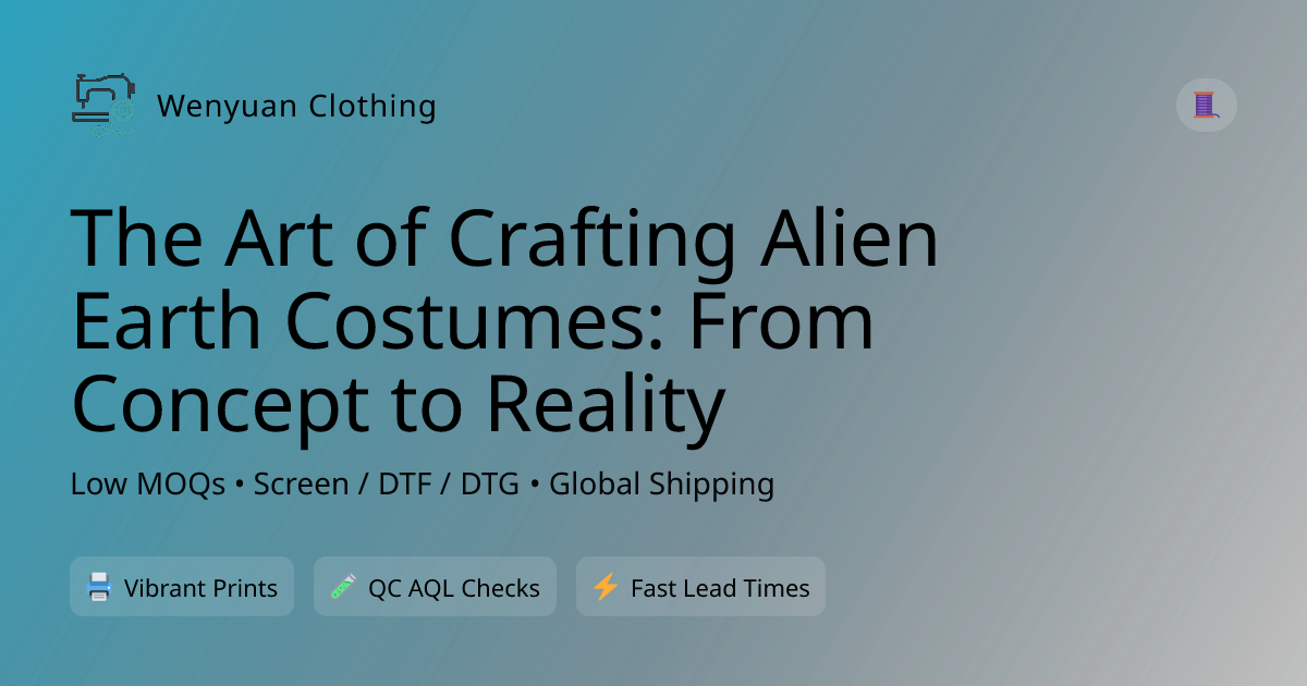 The Art of Crafting Alien Earth Costumes: From Concept to Reality