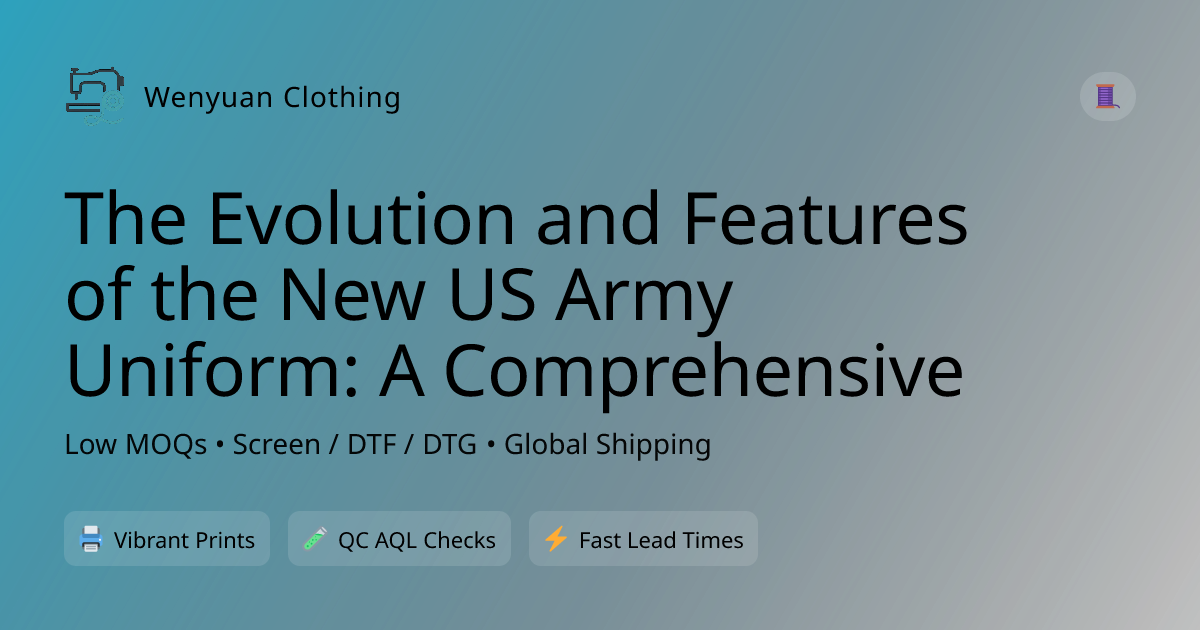 The Evolution and Features of the New US Army Uniform: A Comprehensive Look