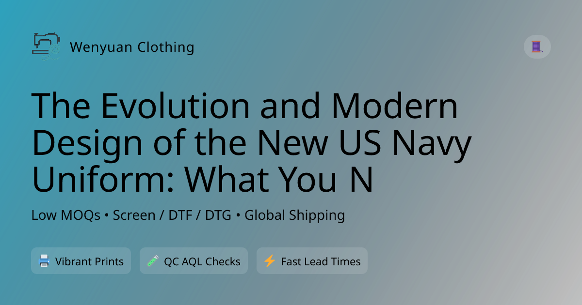 The Evolution and Modern Design of the New US Navy Uniform: What You ...