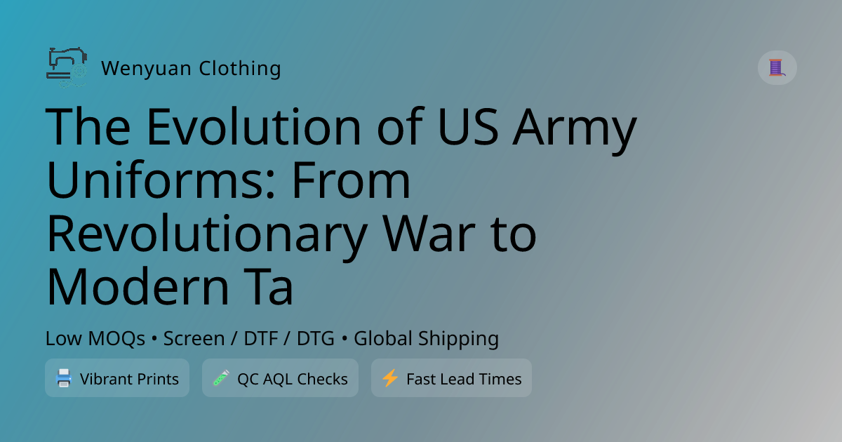 The Evolution of US Army Uniforms: From Revolutionary War to Modern ...