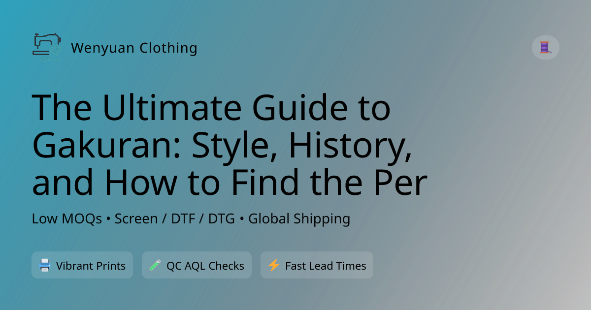 The Ultimate Guide to Gakuran: Style, History, and How to Find the ...