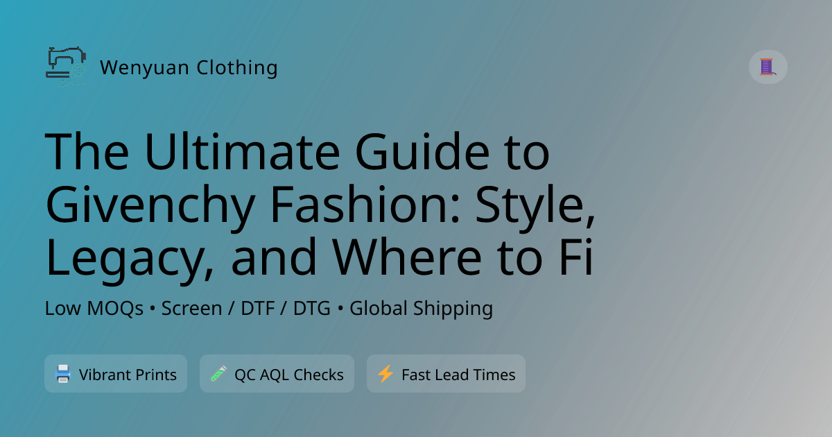 The Ultimate Guide to Givenchy Fashion: Style, Legacy, and Where to ...