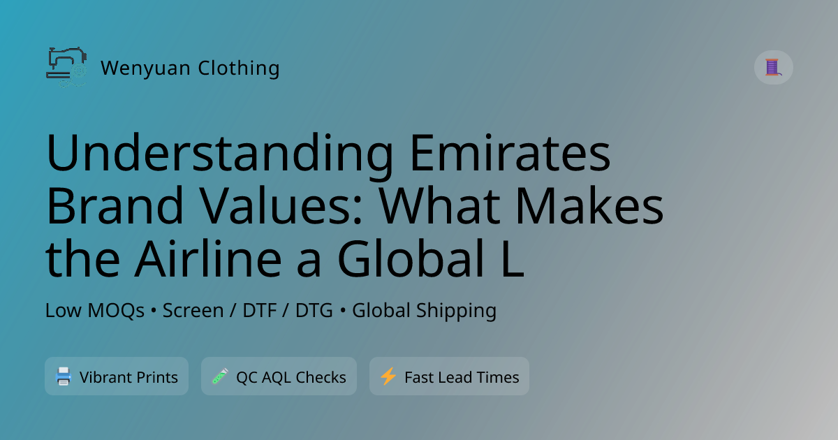 Understanding Emirates Brand Values: What Makes the Airline a Global Leader