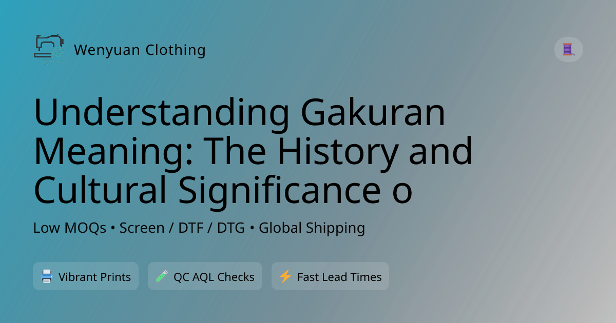 Understanding Gakuran Meaning: The History and Cultural Significance of ...