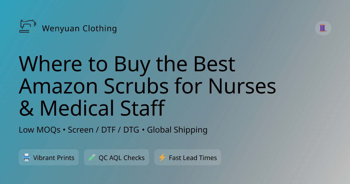 Where to Buy the Best Amazon Scrubs for Nurses & Medical Staff
