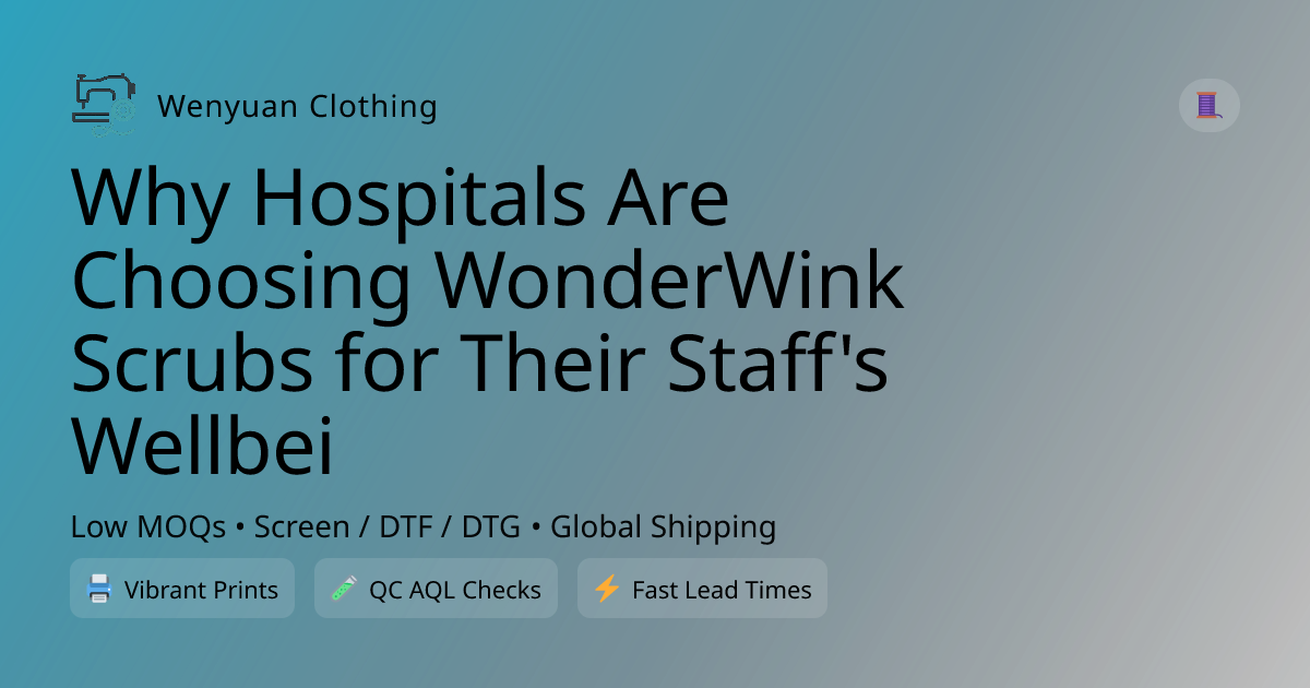 Why Hospitals Are Choosing WonderWink Scrubs for Their Staff's Wellbeing